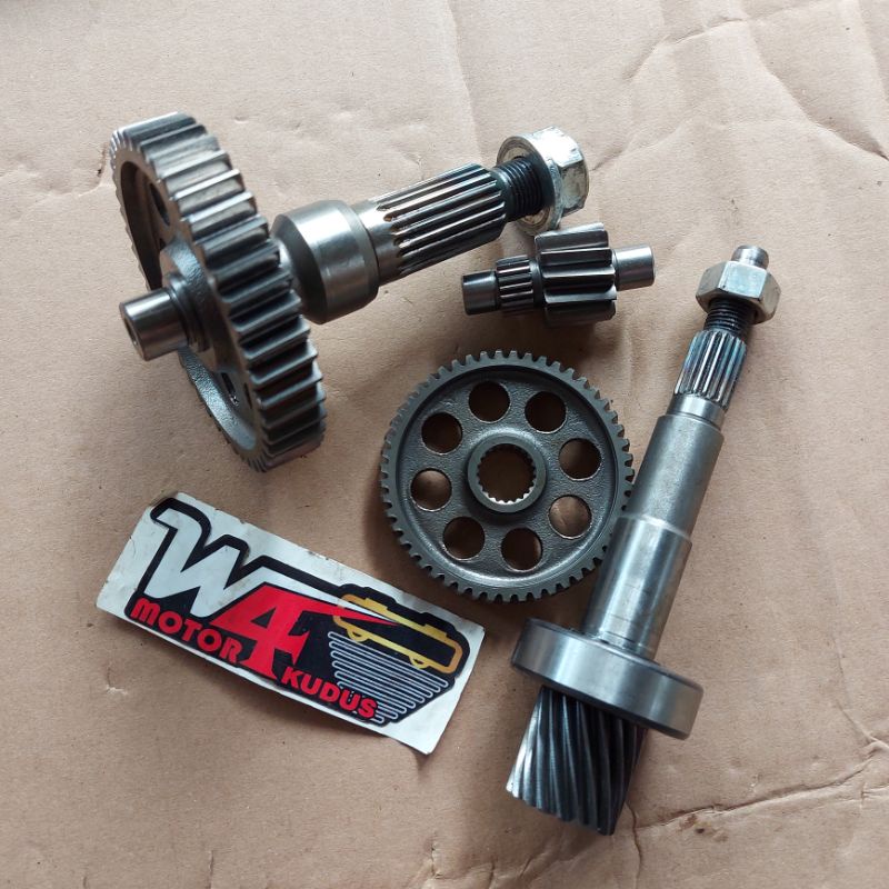 Jual RASIO GEARBOX GERBOX GARDAN GIGI TRANSMISI GENIO BEAT DELUXE BEAT ...