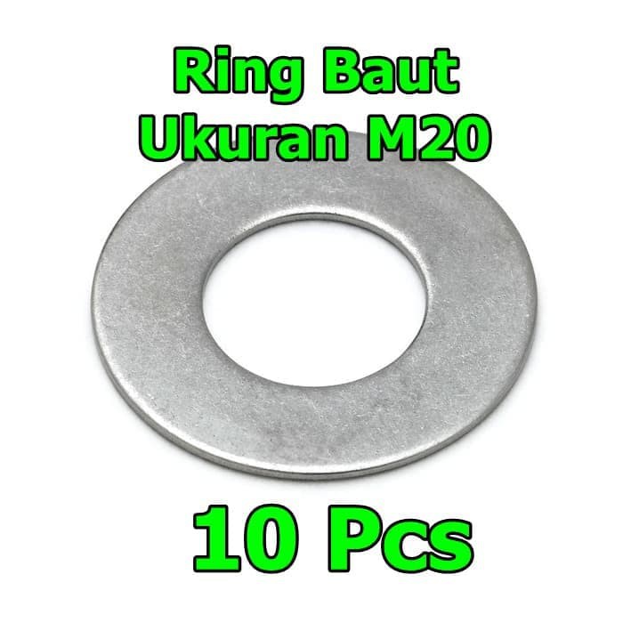 Jual Ring Baut Ukuran M20 isi 10 pcs per pack | Shopee Indonesia