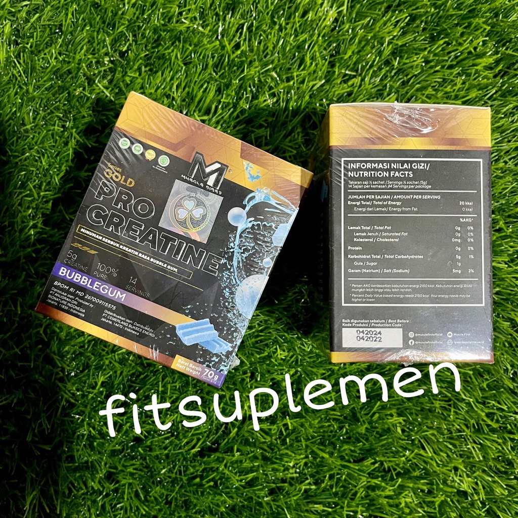 Jual M1 Muscle first Pro Creatine Monohydrate 1 box isi 7 sachet 14 ...