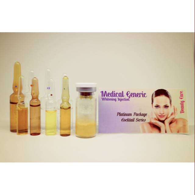 Jual Infus Whitening Coctail Platinum Pack ( satuan ) | Shopee Indonesia