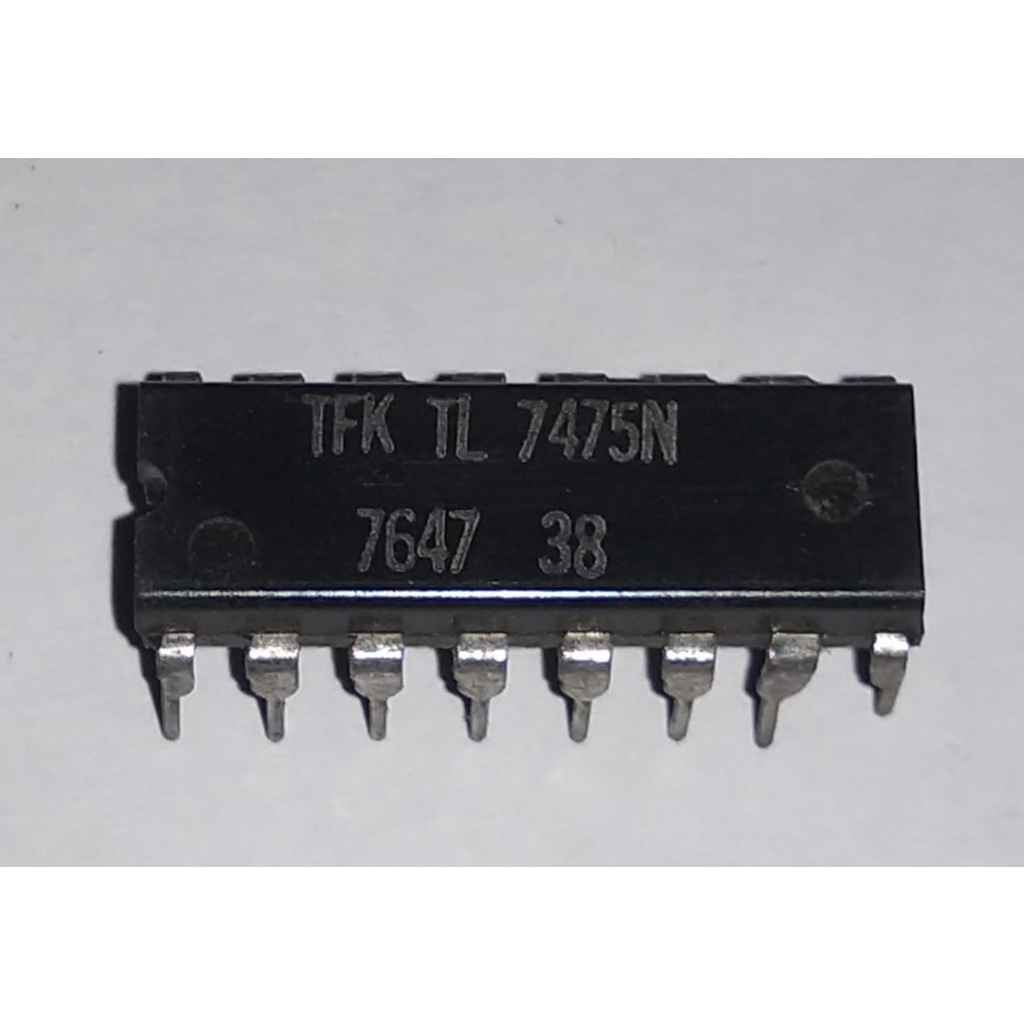 Jual IC TFK TL7475N TL 7475 N 4-Bit Bistable Latch Telefunken | Shopee ...