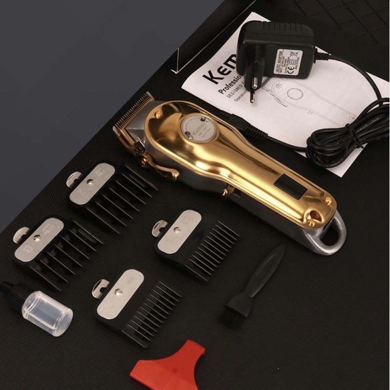 Jual Kemei 1986 km 1986 gold original clipper alat potong rambut | Shopee Indonesia