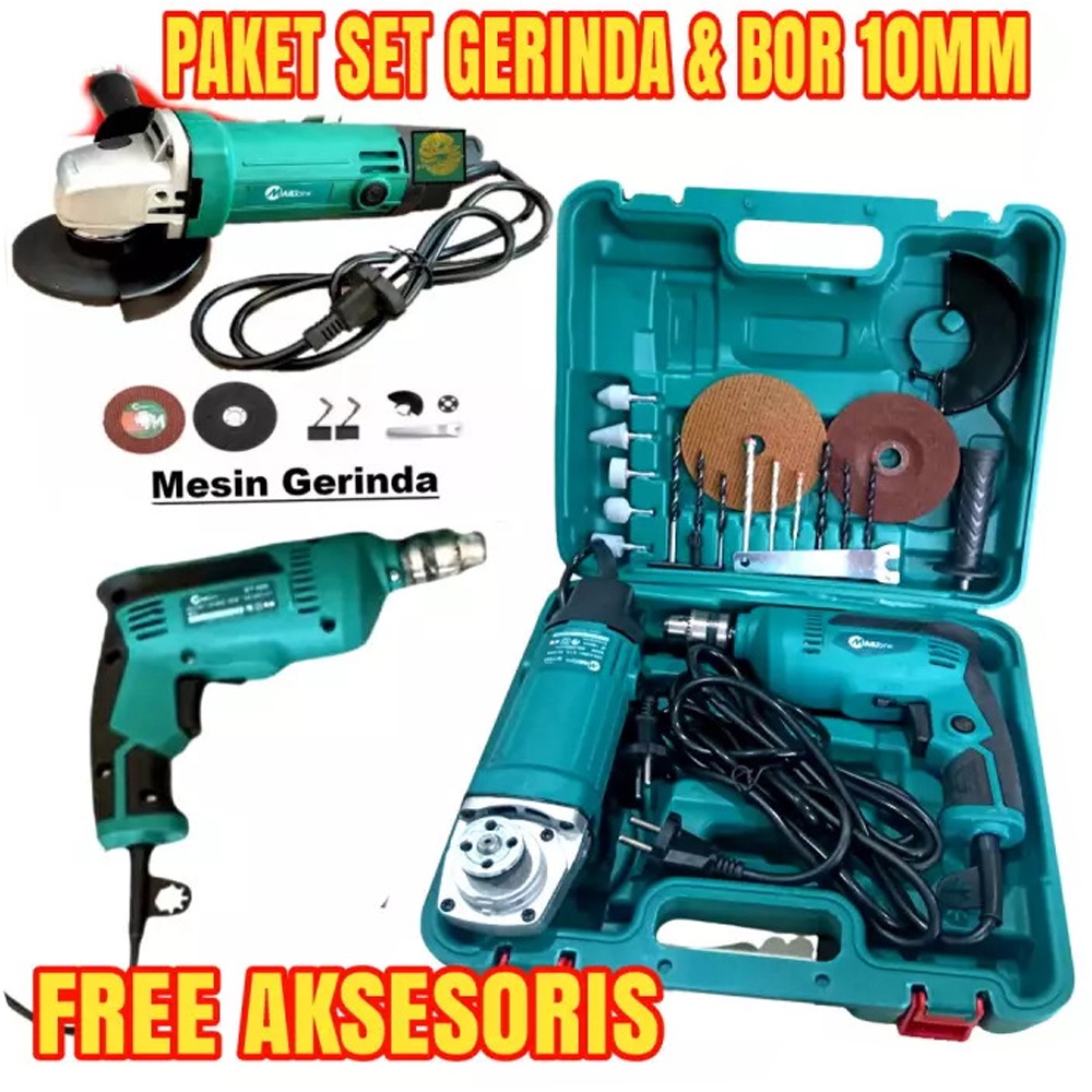 Jual Paket Bor Dan Gerinda Makita Terlengkap & Harga Terbaru Juni 2026 ...