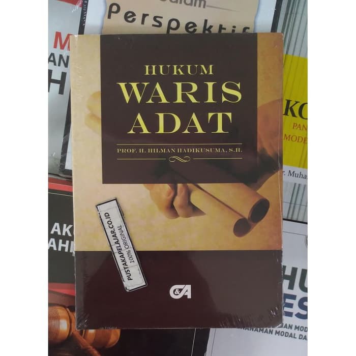 Jual BUKU ORI HUKUM WARIS ADAT - HILMAN HADIKUSUMA - CITRA ADITYA | Shopee Indonesia
