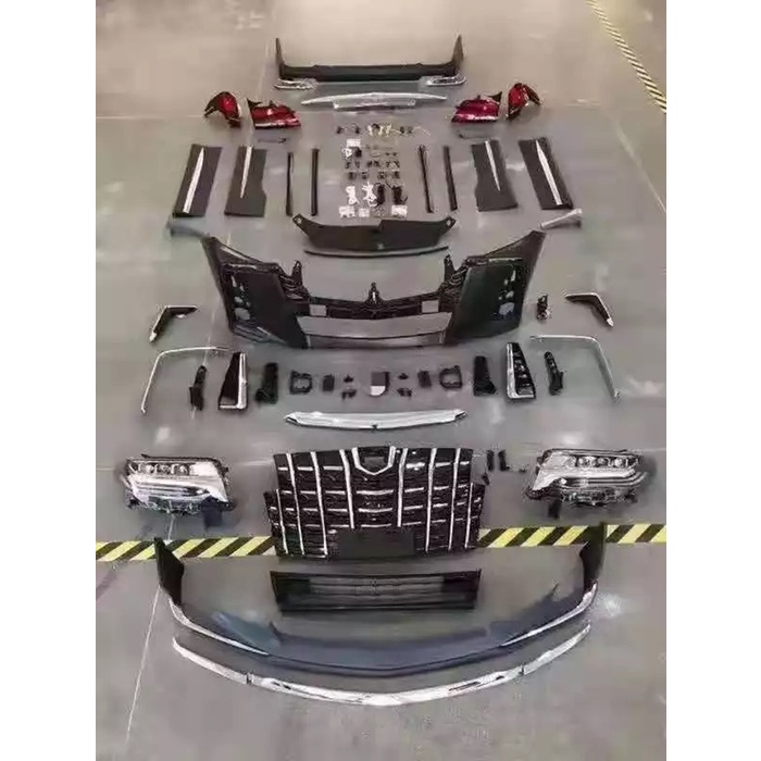 Jual Bodykit Alphard 15 Facelift CBU 21 Paket Modellista | Shopee Indonesia