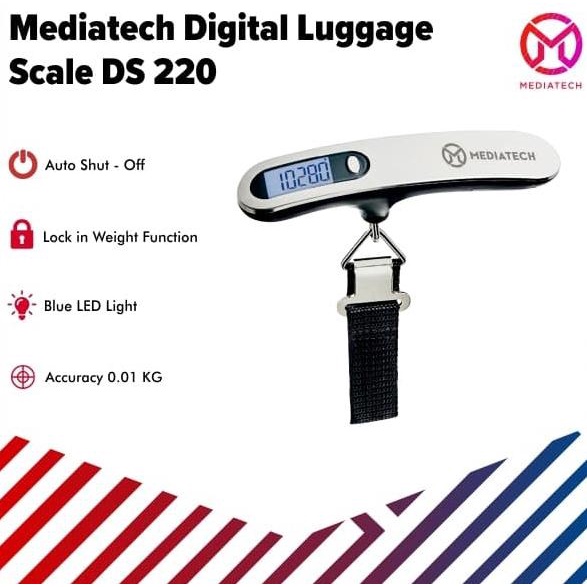 Jual Kualitas terbaik] Mediatech Premium DIgital Luggage Scale ...