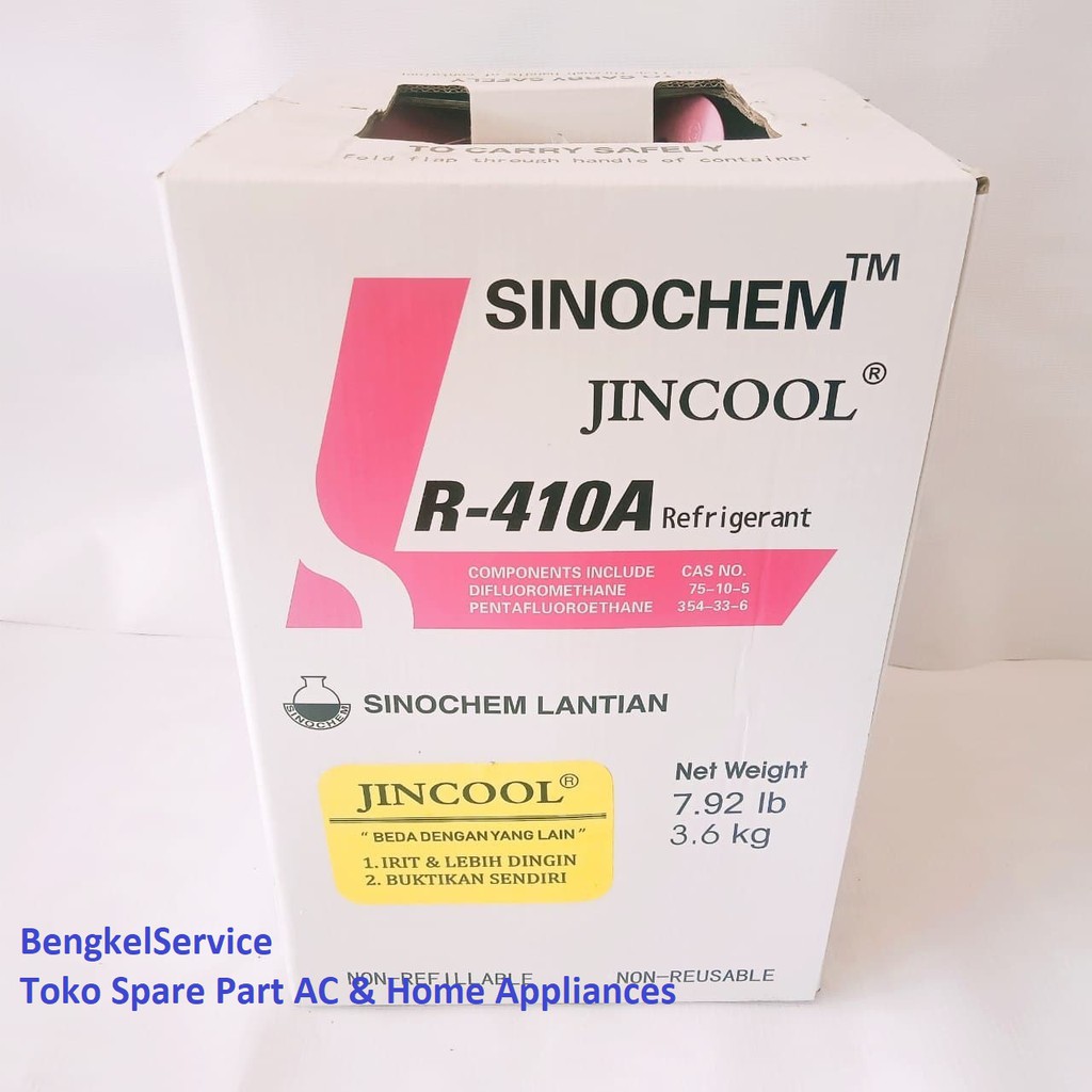 Jual Refrigerant AC R410a 3Kg R410A 3 Kg | Shopee Indonesia