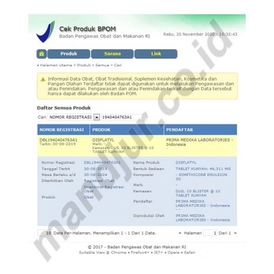 Jual Lainnya-Penyakit-Pencernaan-Obat- Disflatyl 40 Mg 10 Tablet - Obat ...