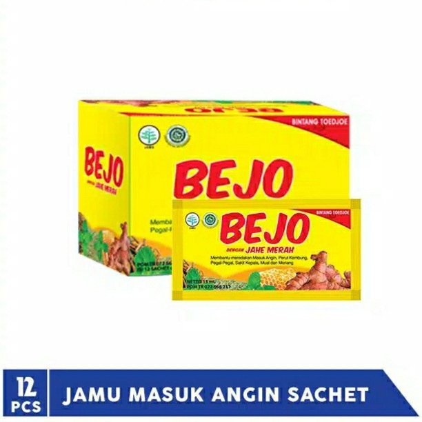 Jual Bejo Jahe Merah Isi 12 Sachet | Shopee Indonesia