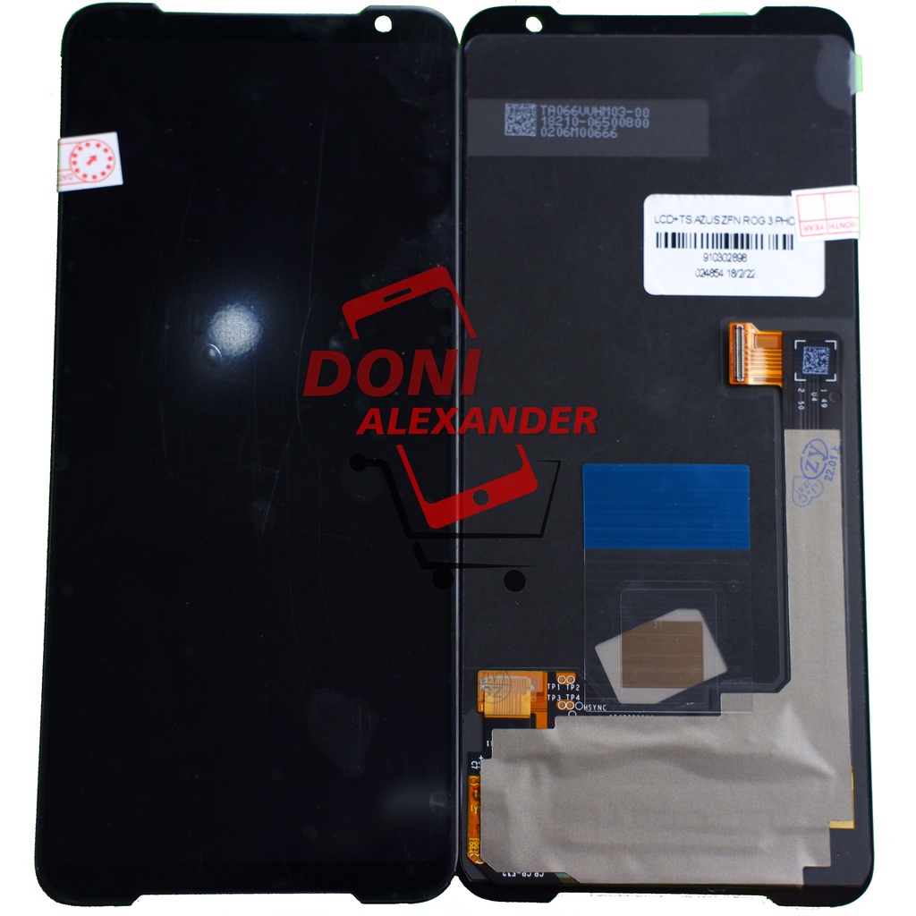 Jual LCD TOUCHSCREEN ASUS ROG PHONE 3 ZS661KL COMPLETE 1 SET ORIGINAL ...