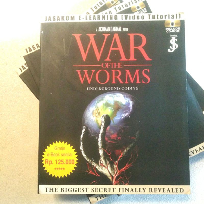 Jual Original WAR of the WORMS Underground Coding plus CD-Rom # Achmad ...