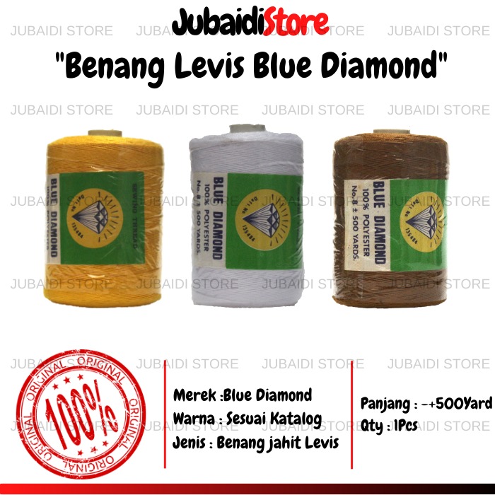Jual Benang Levis Blue Diamond | Shopee Indonesia