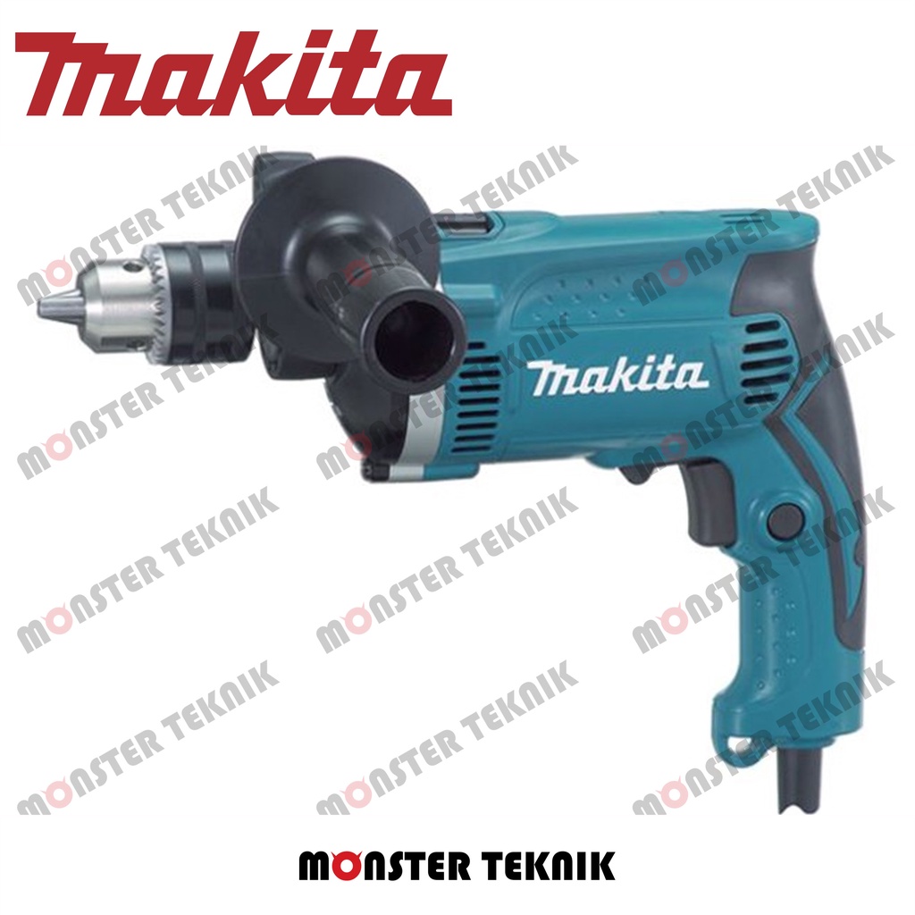 Jual Mesin Bor tangan Makita Bor Beton Tembok Kayu 16mm HP 1630 Makita HP1630 | Shopee Indonesia