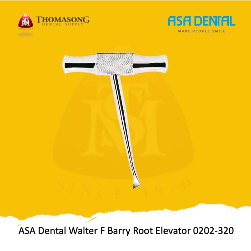 Jual ASA Dental Walter F Barry Root Elevator 0202-320 | Shopee Indonesia
