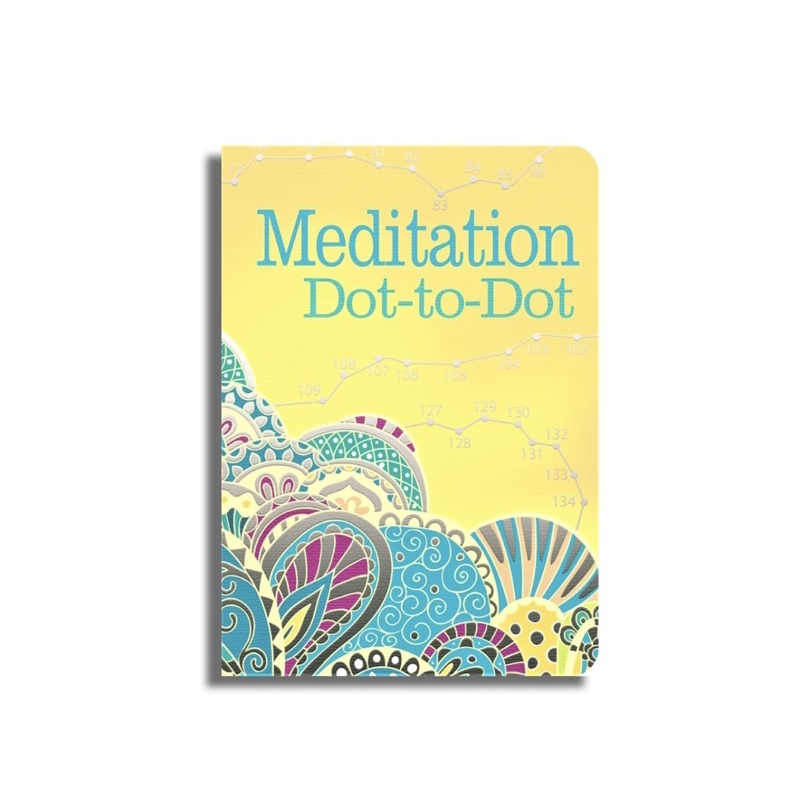 Jual Meditation dot to dot adults activity book - colouring book adult ...