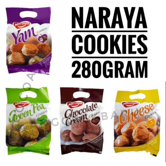 Jual Naraya Cookies 280gram | Shopee Indonesia