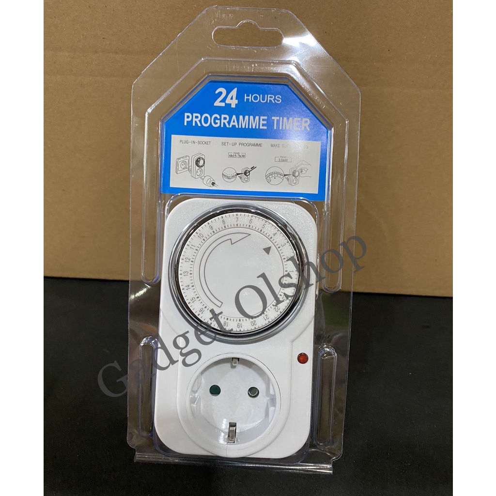 Jual stop kontak timer manual/stop kontak on off/stop kontak listrik ...