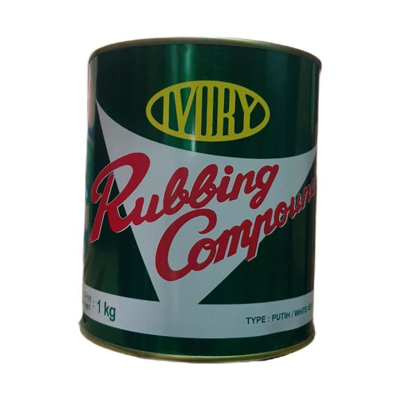 Jual Kompon Putih Ivory Rubbing Compound 1kg | Shopee Indonesia