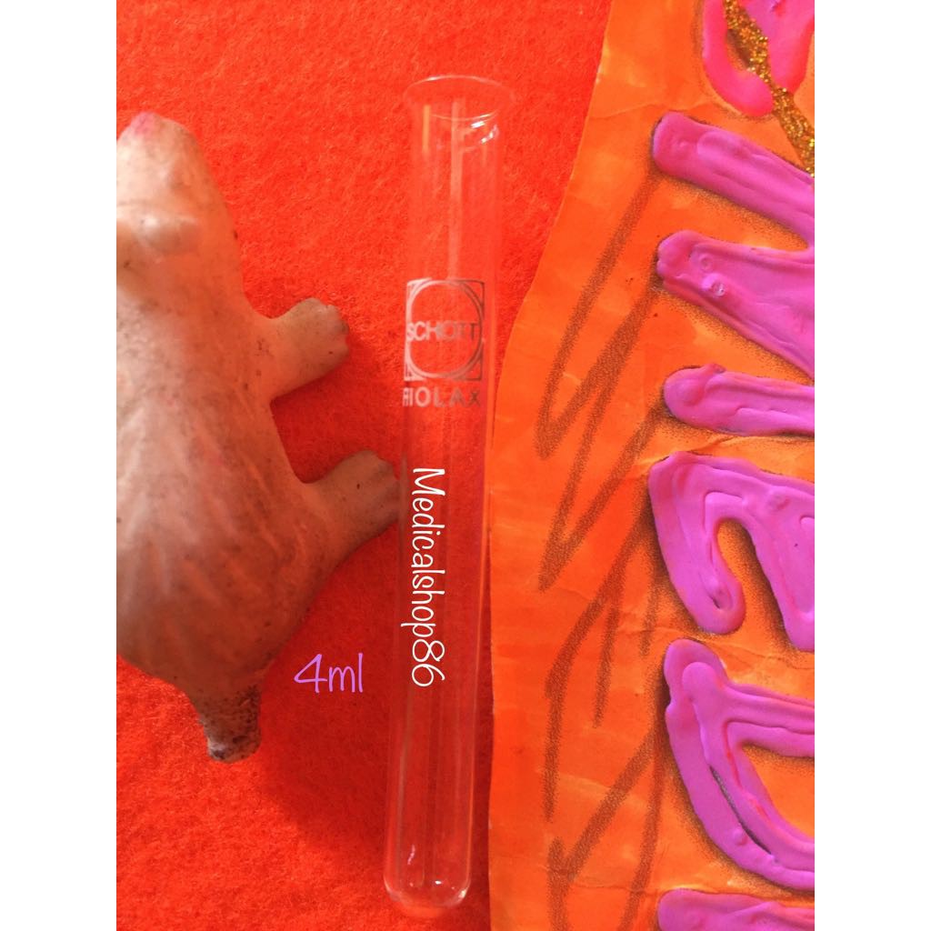 Jual FIOLAX TEST TUBE 4ml - TABUNG REAKSI 4ml | DURAN | Shopee Indonesia