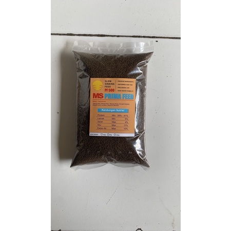 Jual Pf 500 Pellet Prima Feed 250gr untuk guppy cupang molly ikan kecil ...