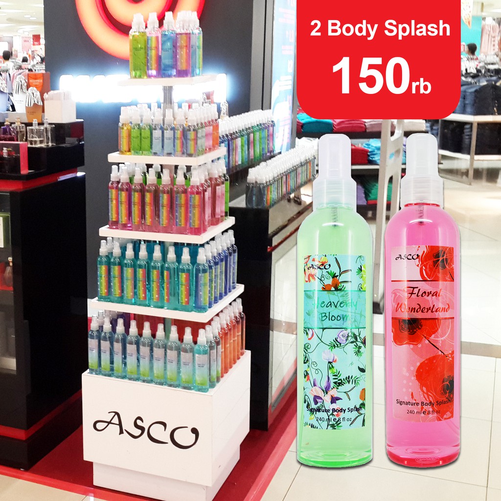 Jual ASCO BODY MIST | Body Splash 240ml Fragrance Mist Perfume Parfum ...