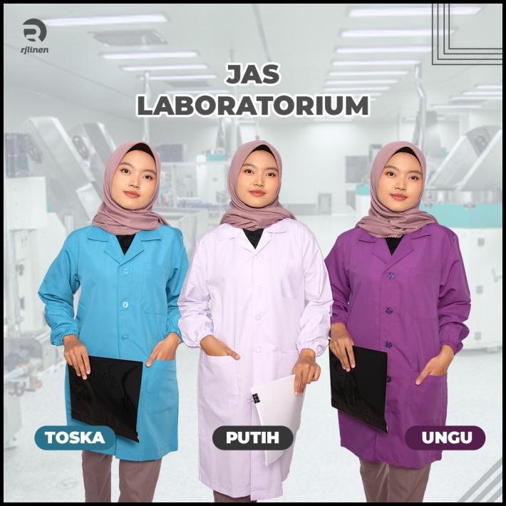 Jual Jas Laboratorium Panjang / Jas Lab / Jas Praktek / Jas Rumah Sakit ...