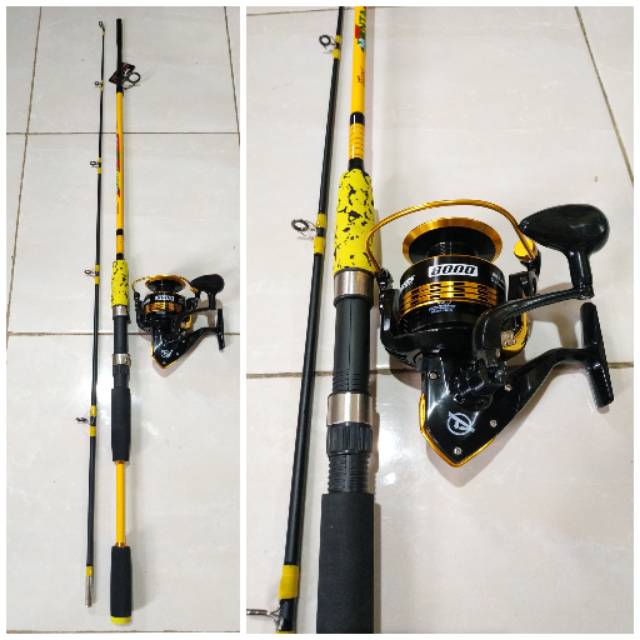 Jual Set Pancing Khusus Laut ( Avengers 8000 + Joran Daido Manta 240cm ...