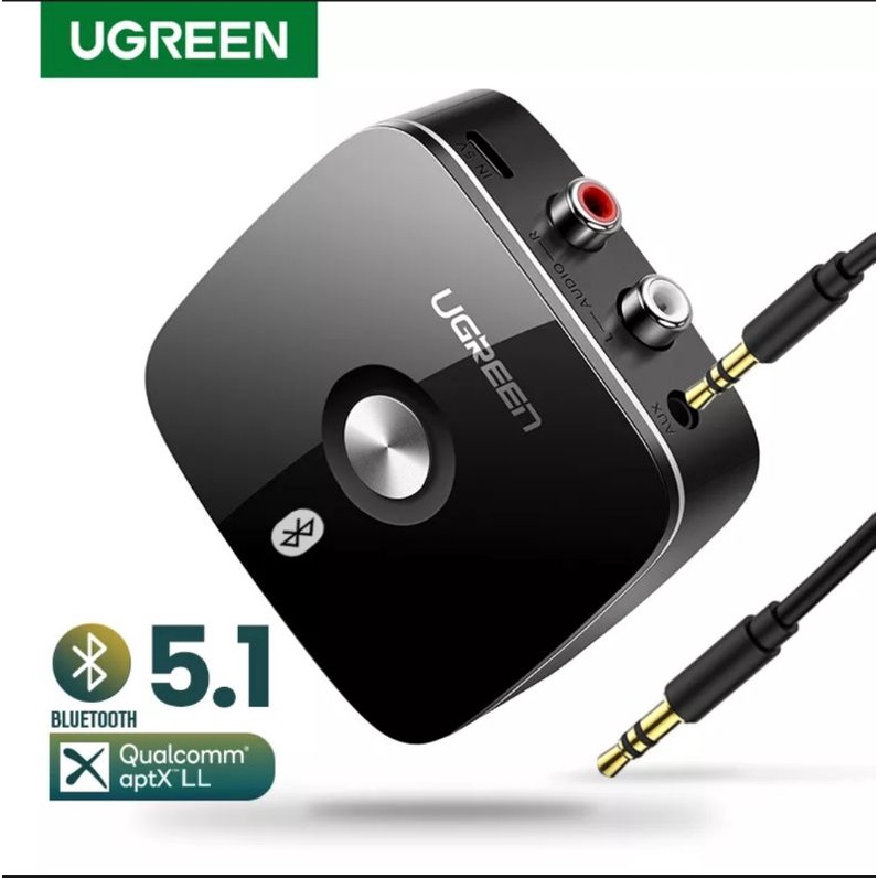 Jual Ugreen Bluetooth Receiver 5.1 AptX LL 2 Rca Aux 3.5mm Wireless Adapter | Shopee Indonesia