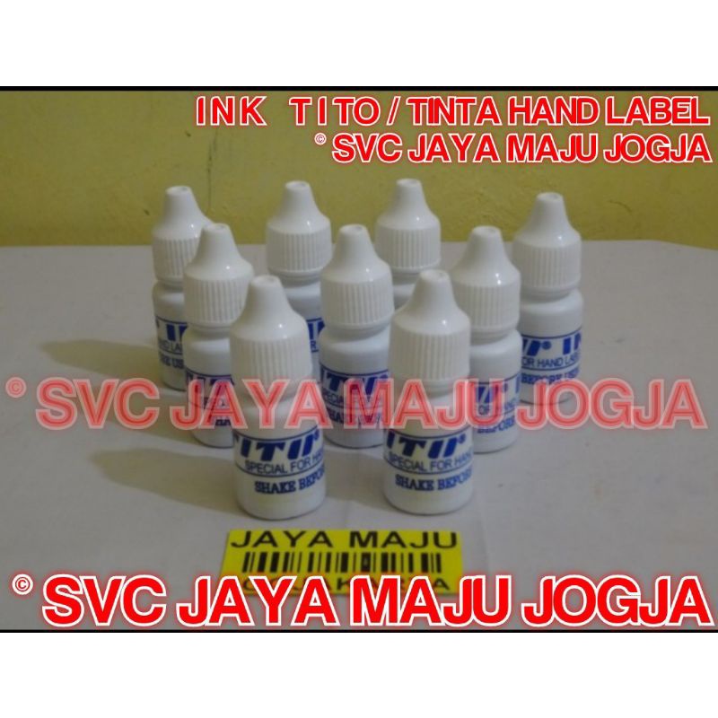 Jual INK TITO - TINTA || HANDLABEL HAND LABEL PRICE GUN TAG LABEL HARGA ...
