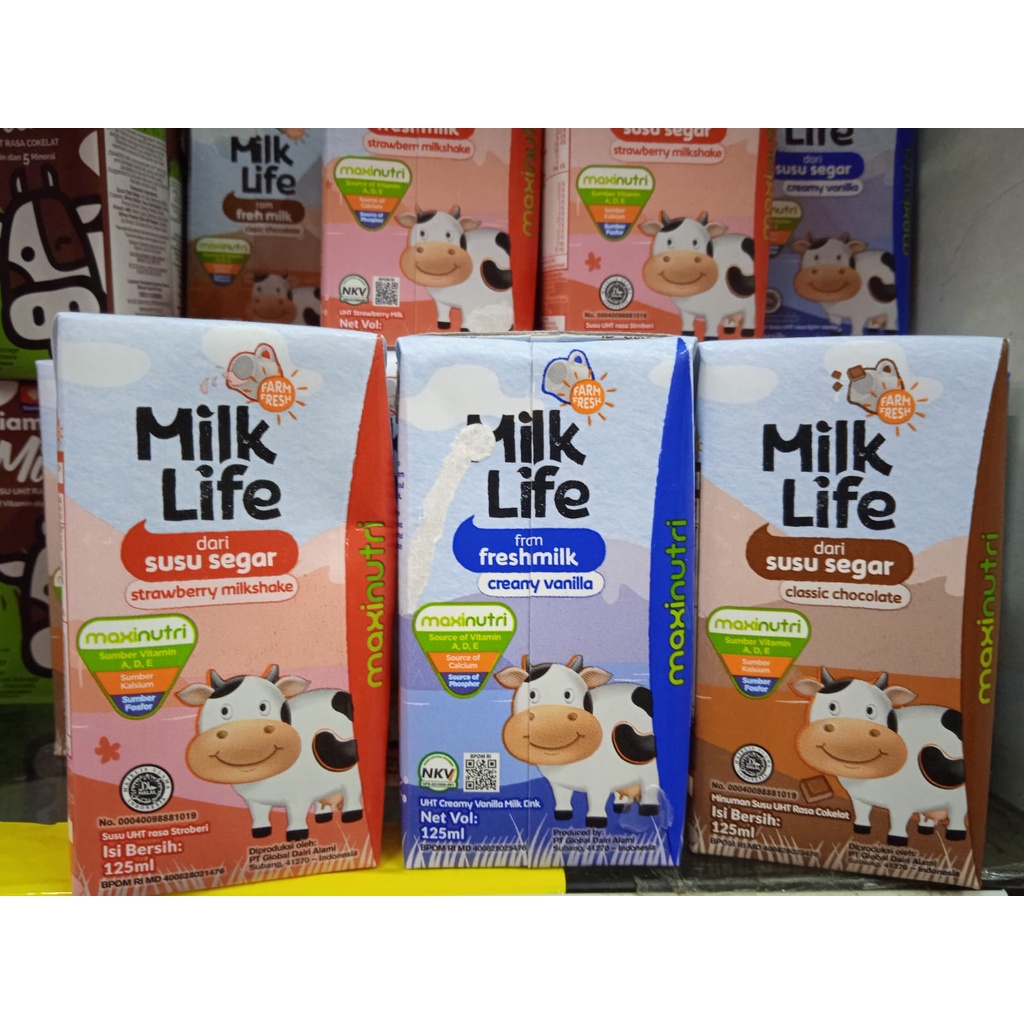 Jual Milk Life UHT 125ml | Shopee Indonesia