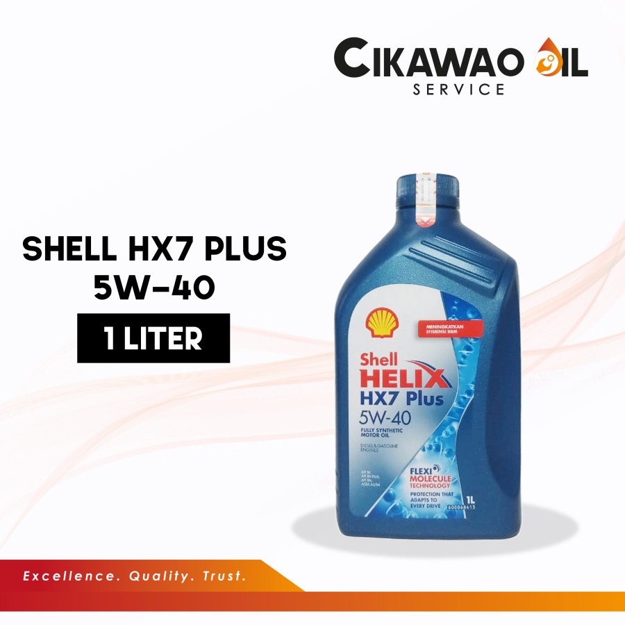 Jual Shell Helix HX7 Plus 5W-40 1L (For Diesel & Gasoline Engines ...