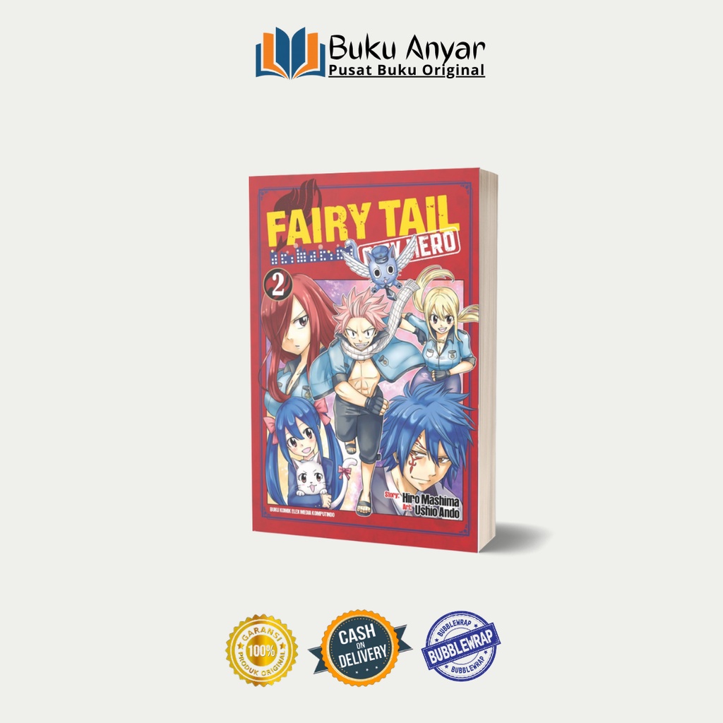 Jual KOMIK FAIRY TAIL CITY HERO Hiro Mashima | Shopee Indonesia