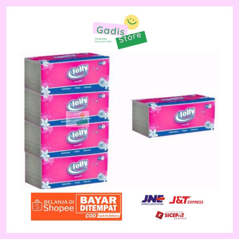 Jual Tissue Tisu Jolly Pop Up Kuliner Kotak Kecil 90gr, 250 sheet 2ply ...