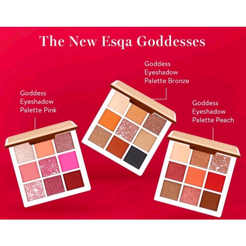 Jual ESQA GODDESS EYESHADOW PALETTE | Shopee Indonesia