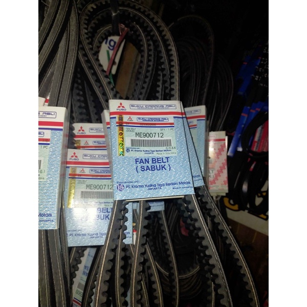 Jual v-belt van fan belt Mitsubishi Ragasa Colt Diesel PS 100 120 ASLI KTB! | Shopee Indonesia