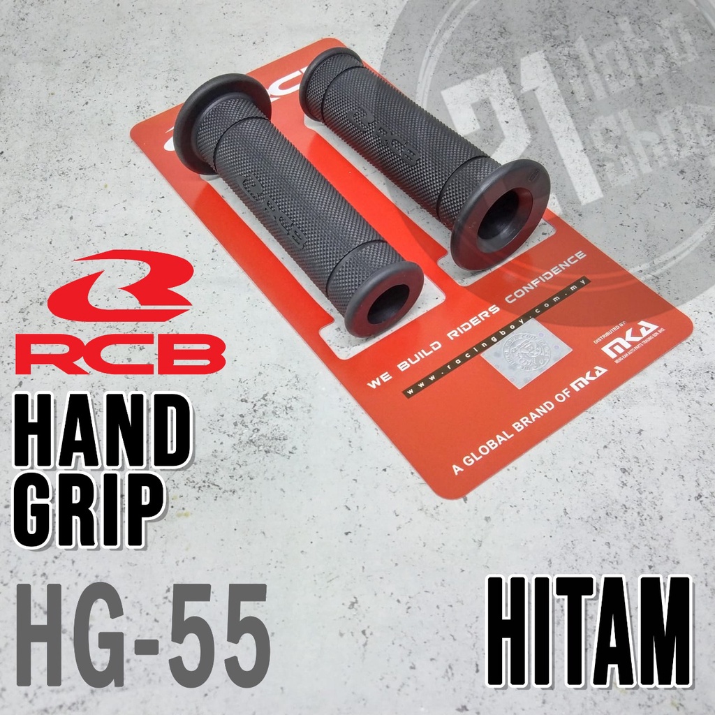 Jual Handgrip RCB HG-55 Racing Hitam Universal Handfat Hand Grip ...
