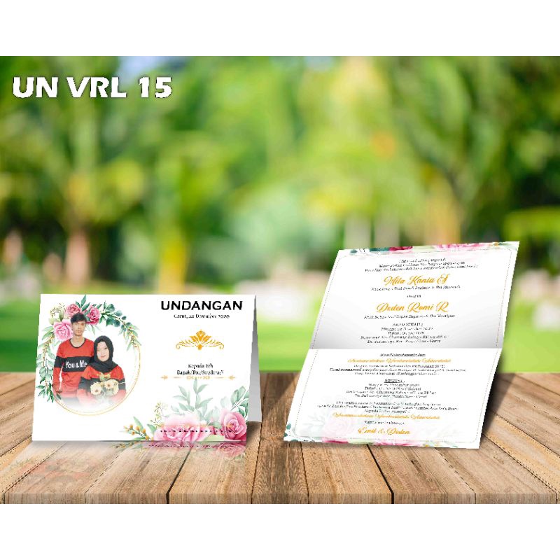 Jual Undangan pernikahan viral cetak undangan nikah elegan, kekinian ...