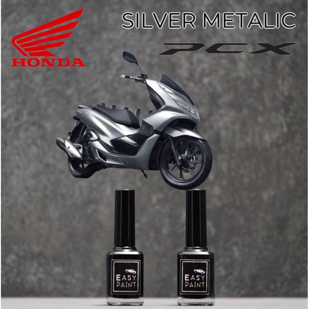 Jual Cat Oles Silver Metalic Motor Honda PCX K97 Abu Metalik 15ml ...