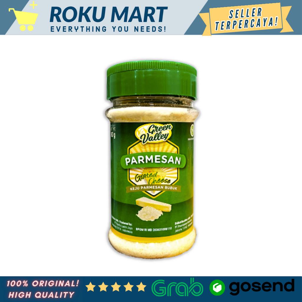 Jual GREEN VALLEY PARMESAN 200 g / GREEN VALLEY GRATED PARMESAN 200GR ...