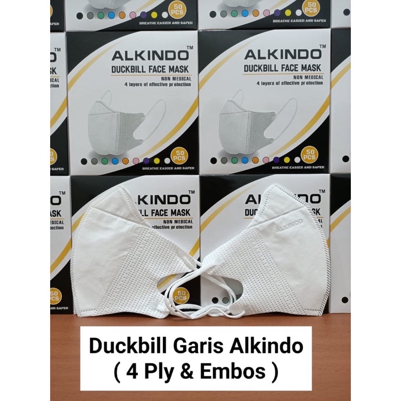 Jual Masker Duckbill Alkindo 4 Ply & Embos | Shopee Indonesia Jual Masker Duckbill Alkindo 4 Ply & Embos | Shopee Indonesia