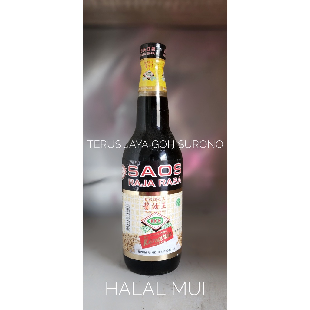 Jual Kecap Saos Raja Rasa 600ml halal MUI Kenarie KKK Raja Rasa ...