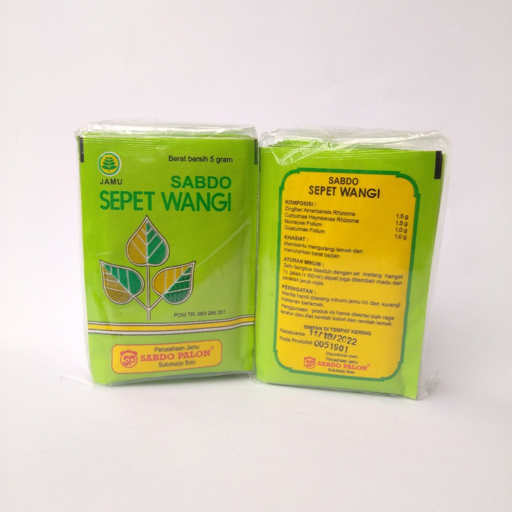 Jual Jamu Peluntur Lemak Sepet Wangi Bubuk Isi 10 Sachet | Shopee Indonesia