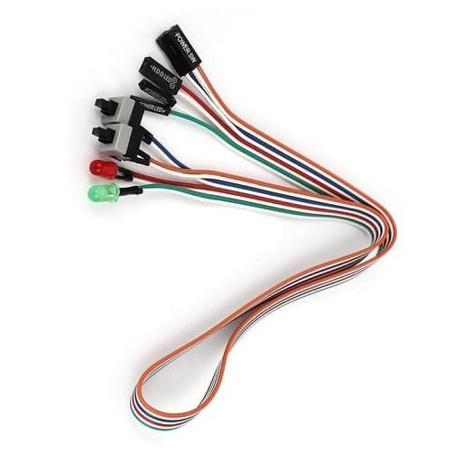 Jual Kabel Tombol Power Reset Switch Front Panel Komputer PC Casing ...