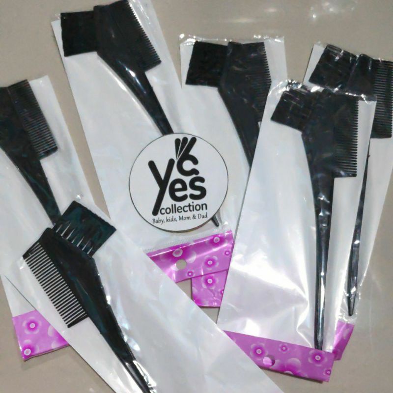 Jual Sisir Kuas Semir Cat Pewarna Rambut 1 Pcs Hair Color Colour ...