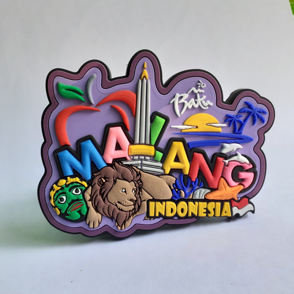 Jual Magnet Kulkas / Tempelan Kulkas Karet / fridge magnet MALANG | Shopee Indonesia