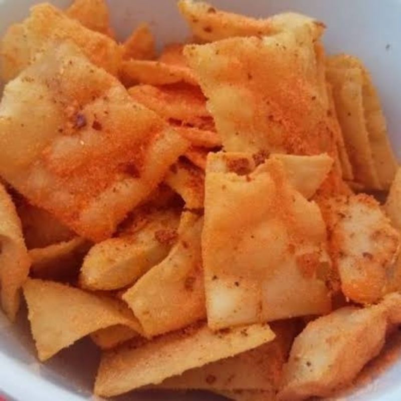 Jual Keripik Pangsit Bawang Balado - 250 Gram | Shopee Indonesia