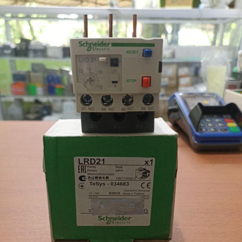 Jual Thermal Overload Relay LRD21 Schneider | Shopee Indonesia
