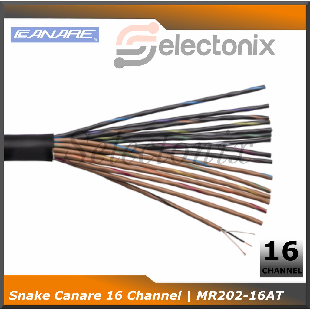 Jual Kabel Snake Canare 16 Channel MR202-16AT [1m] | Shopee Indonesia