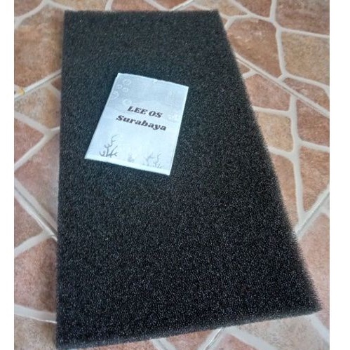 Jual Biofil Biofill Biofoam Busa Filter Hitam Kolam Aquarium 50x25x2 ...