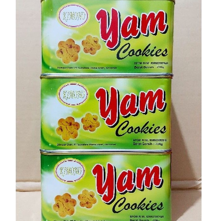 Jual Kimono Yam Cookies 700 Gr Biskuit Rasa Keladi | Shopee Indonesia